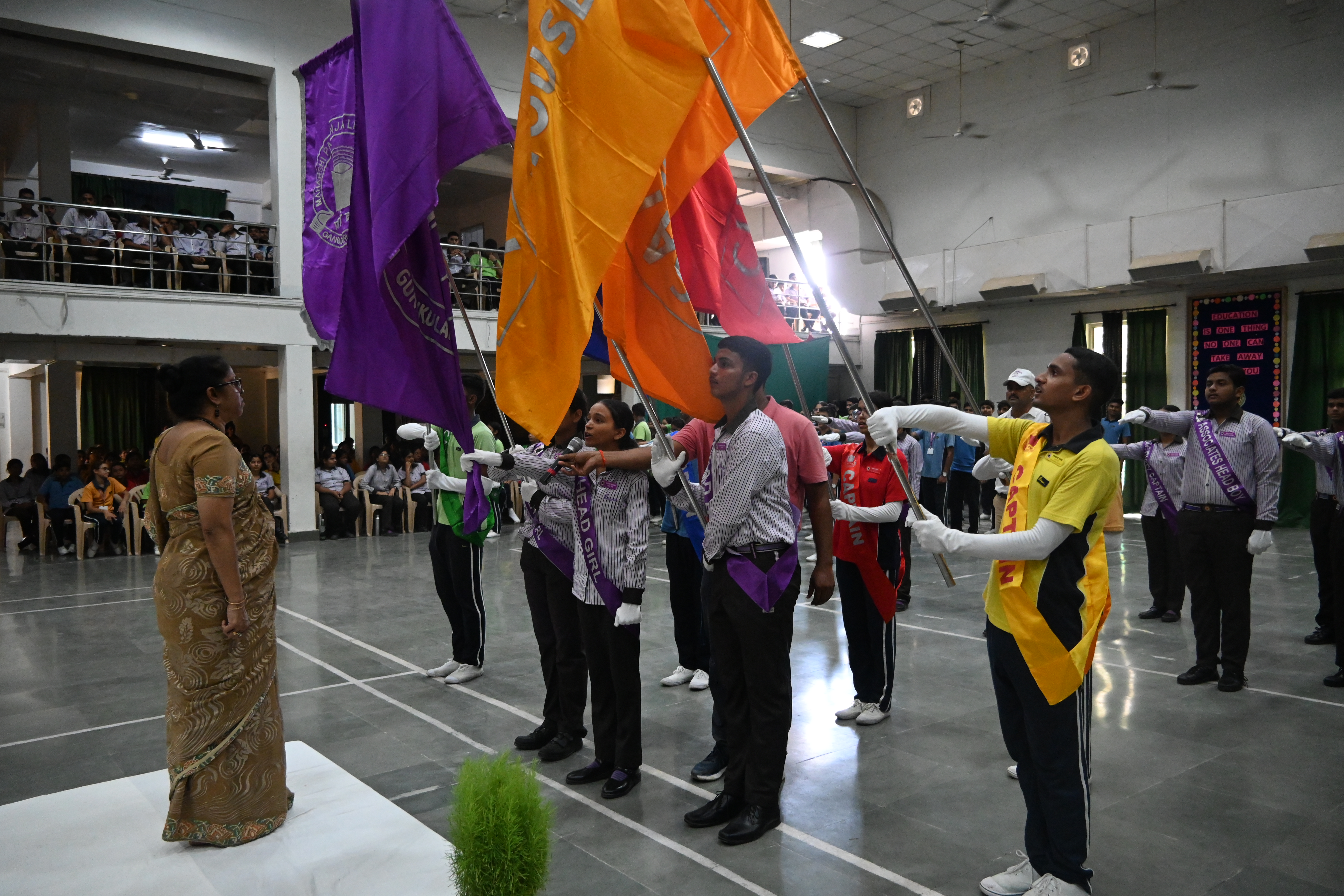 MPVM Ganga Gurukulam - Investiture Ceremony 2025